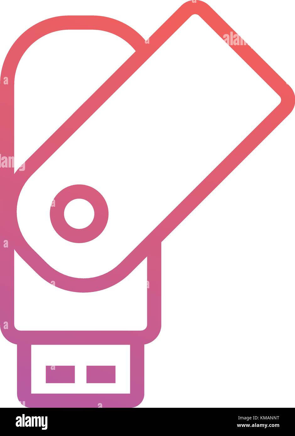 USB flash drive icon Stock Vector Image & Art - Alamy