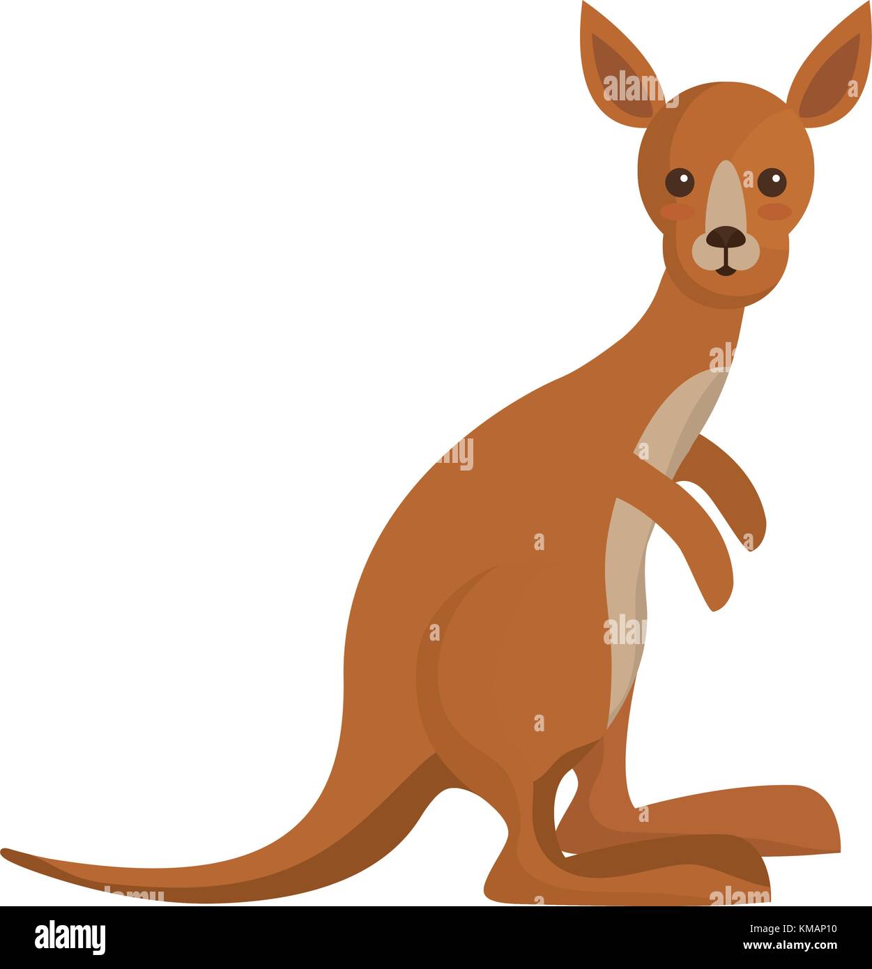 cartoon kangaroo icon Stock Vector Image & Art - Alamy