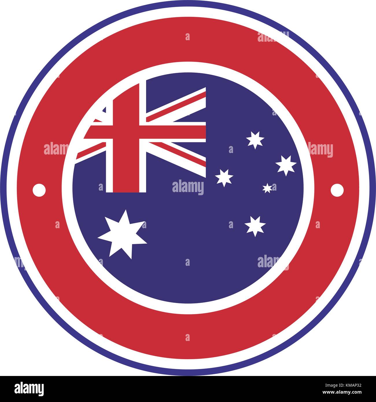 australia flag icon Stock Vector Image & Art - Alamy