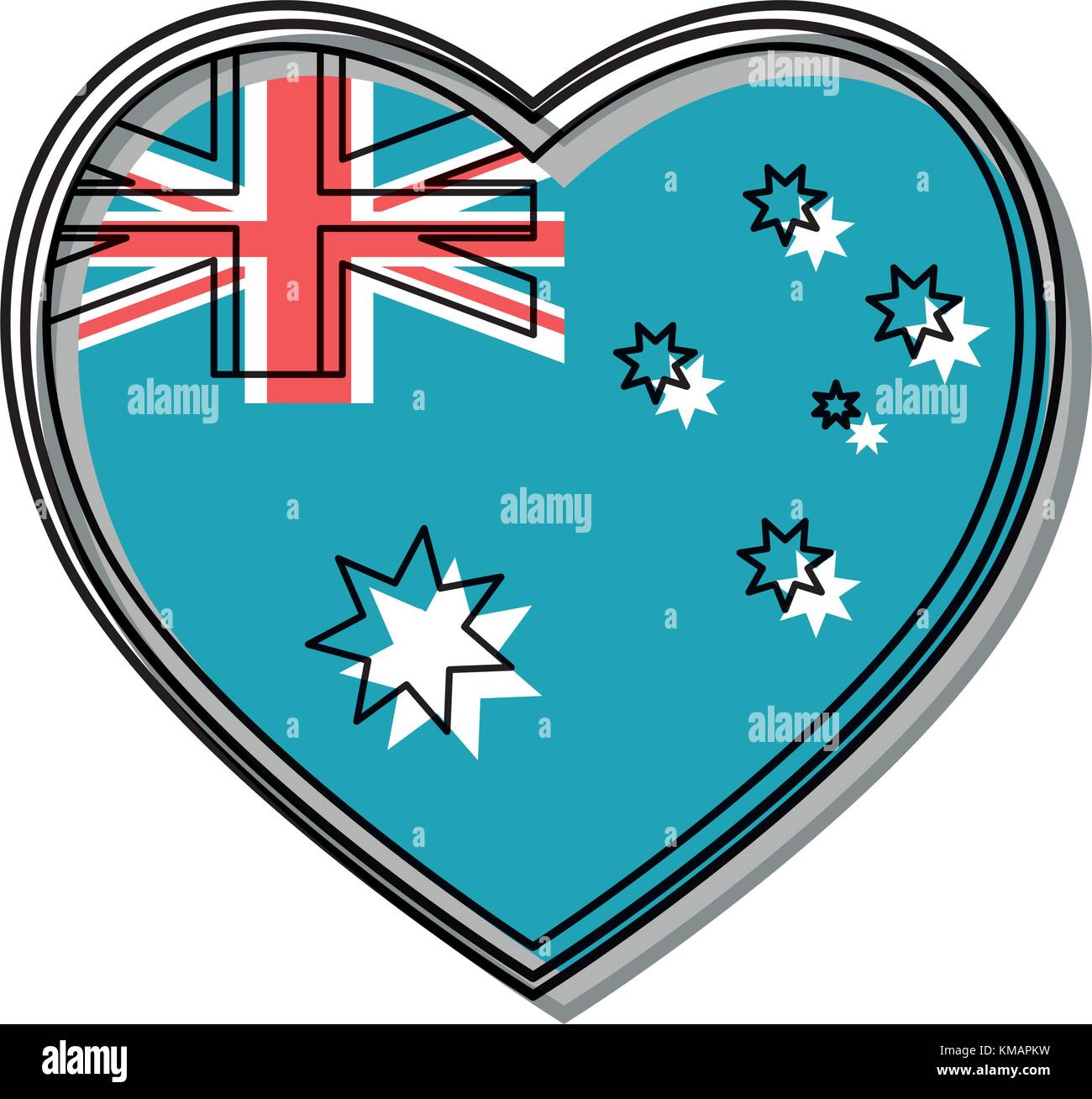 australia flag design Stock Vector Image & Art - Alamy