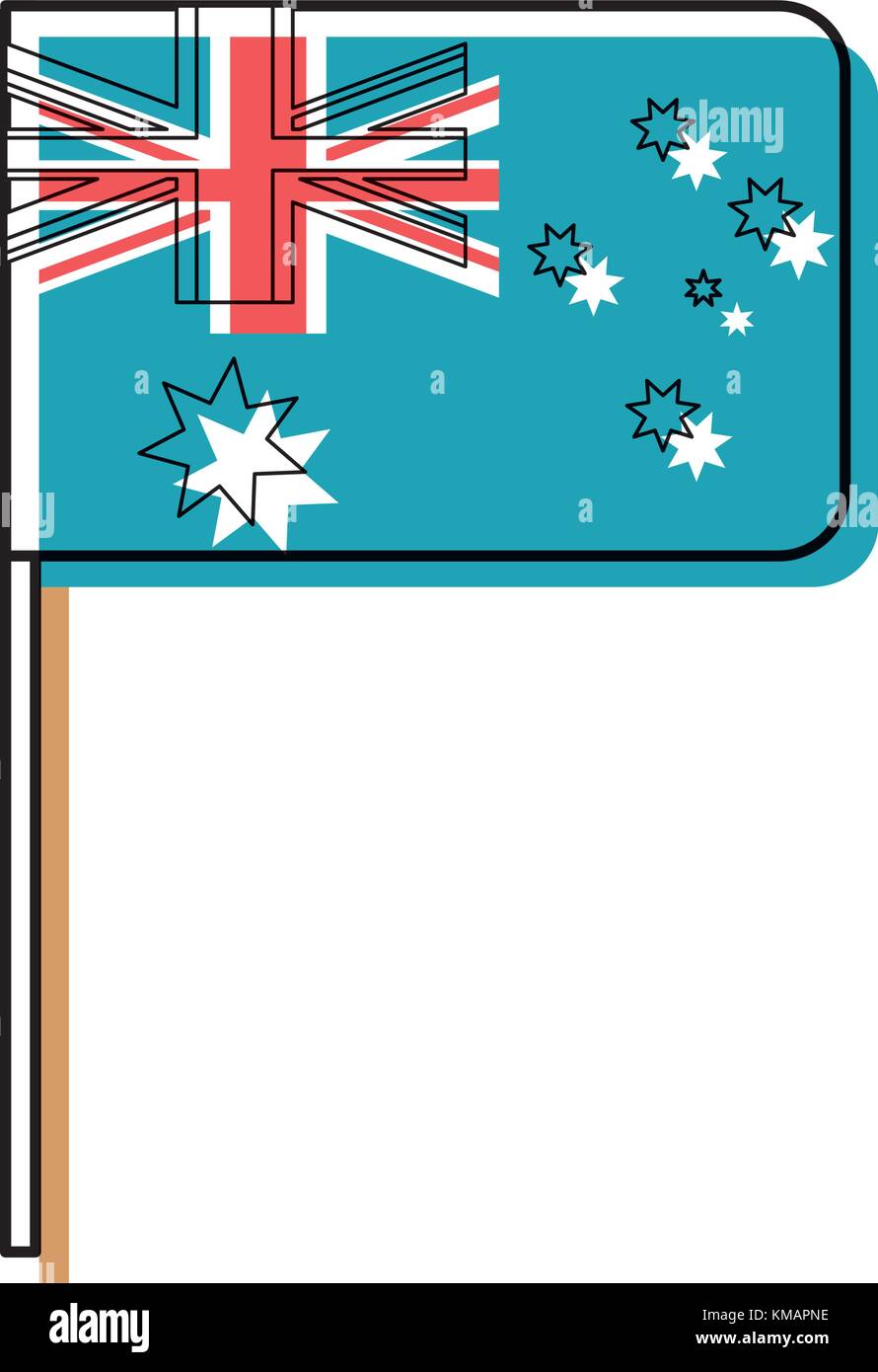 australia flag design Stock Vector Image & Art - Alamy