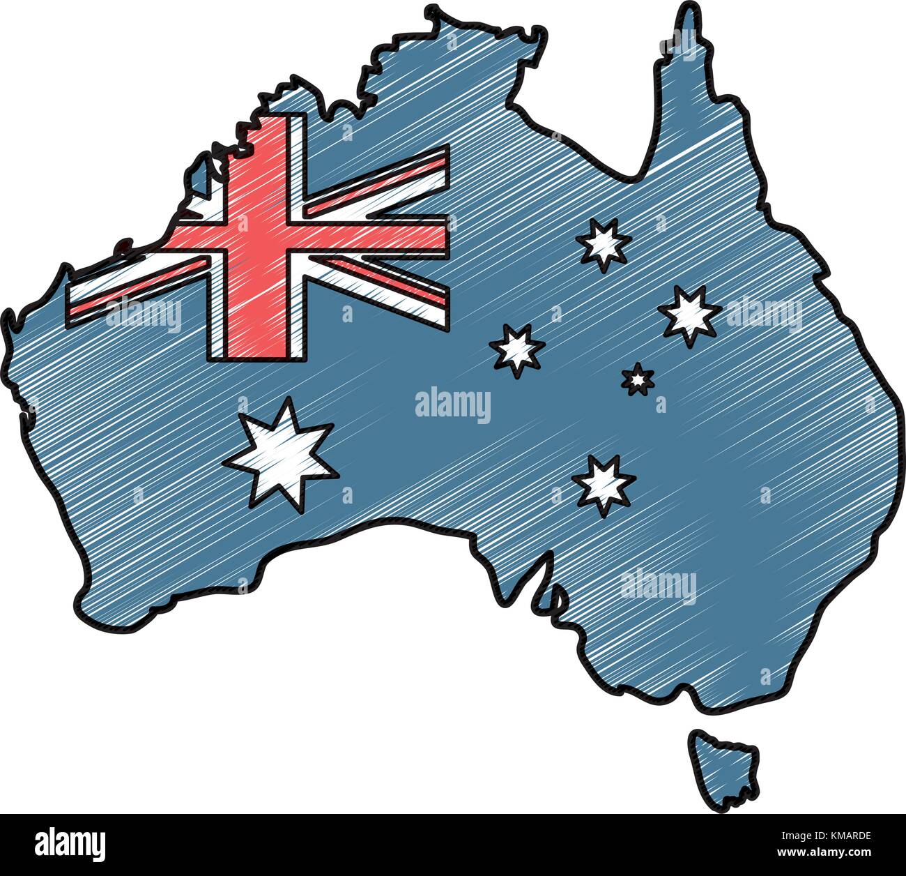 australia country map icon Stock Vector Image & Art - Alamy