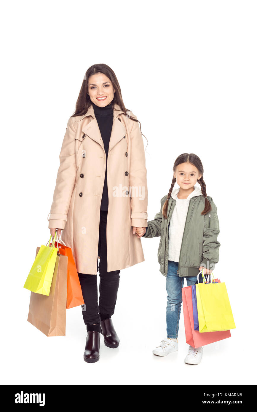 Shopping shoppers Cut Out Stock Images & Pictures - Alamy