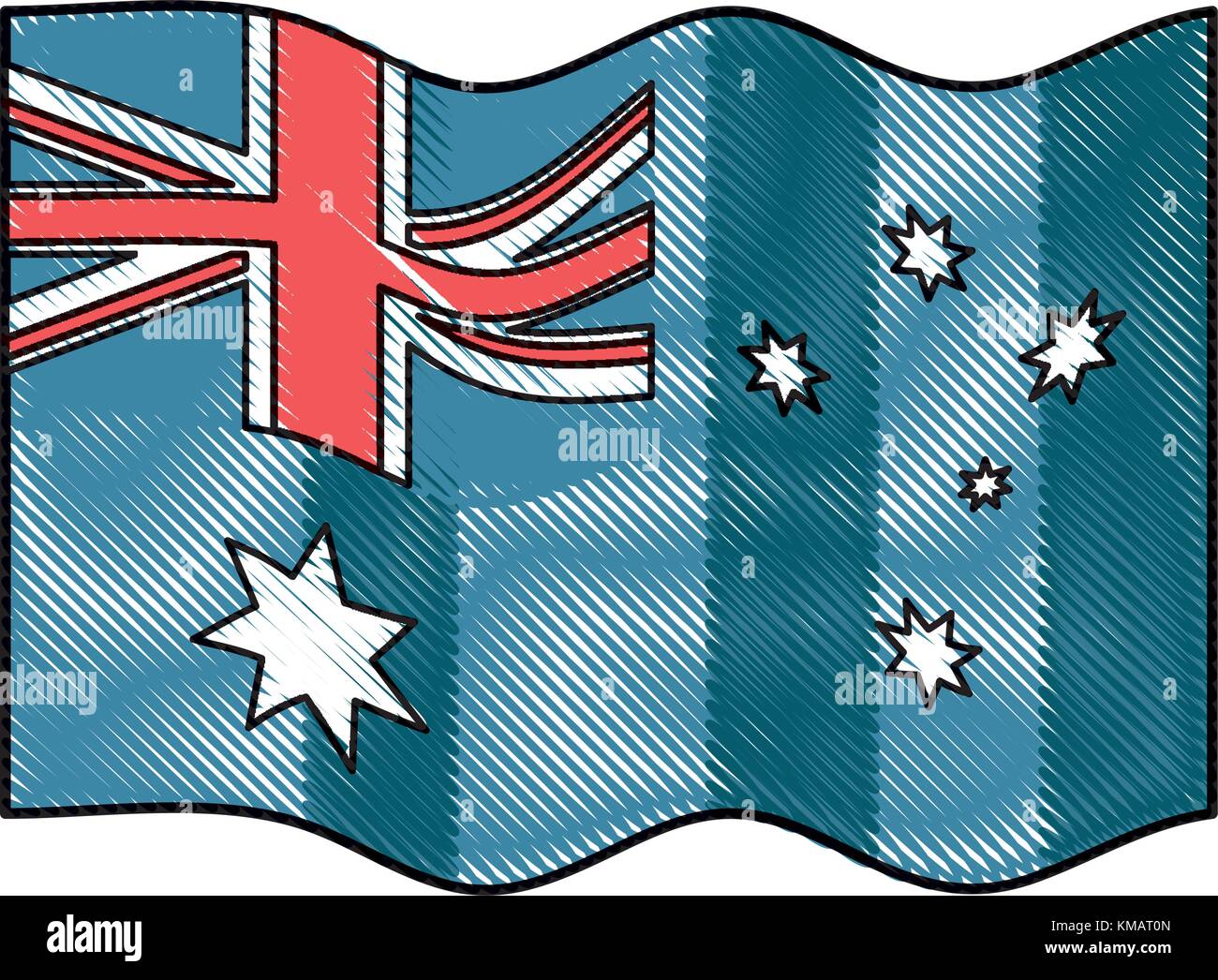 australia flag design Stock Vector Image & Art - Alamy
