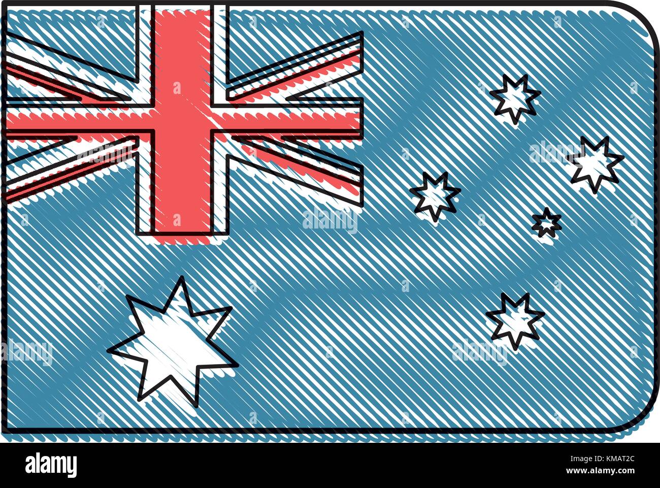 australia flag design Stock Vector Image & Art - Alamy
