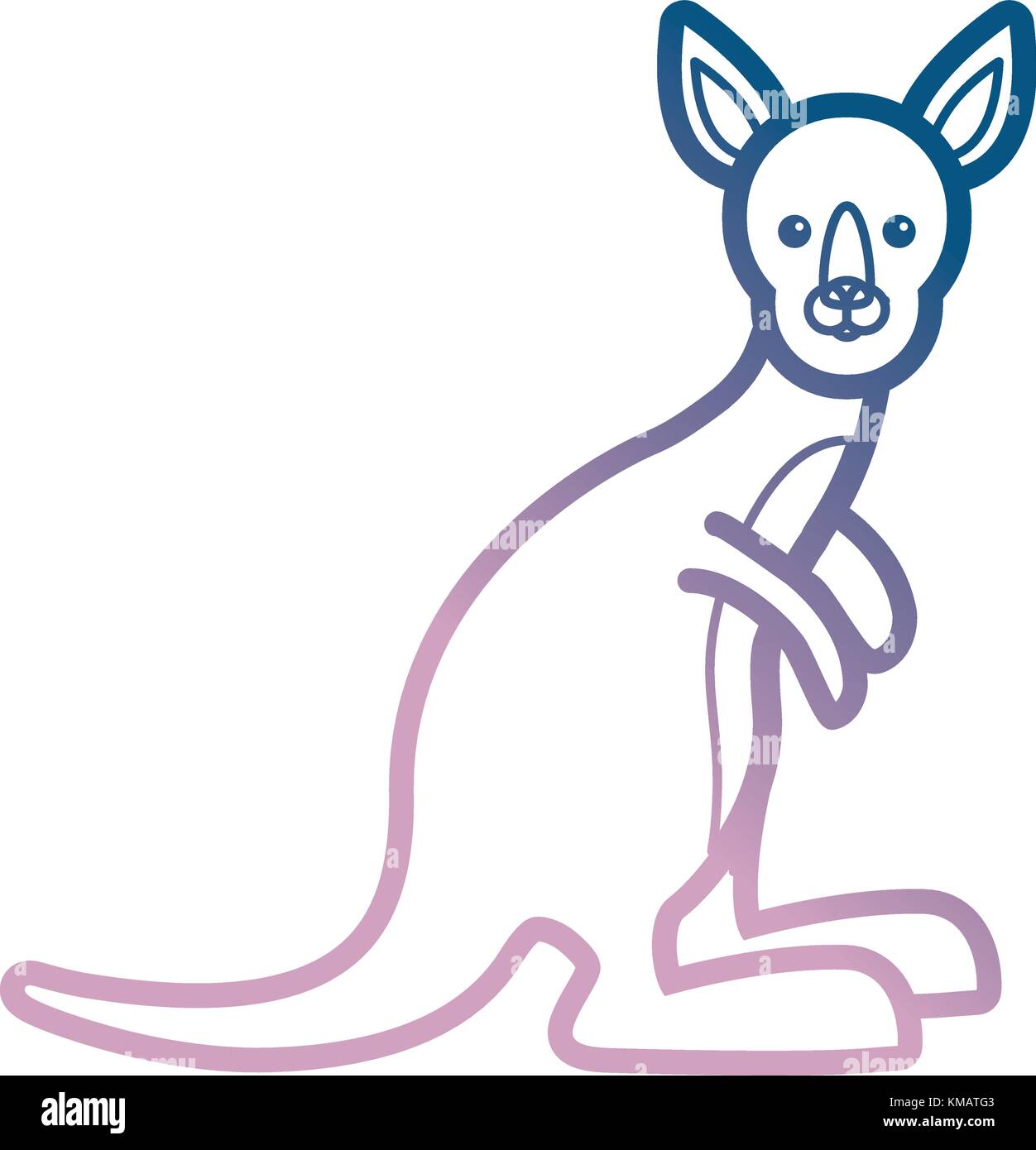 cartoon kangaroo icon Stock Vector Image & Art - Alamy