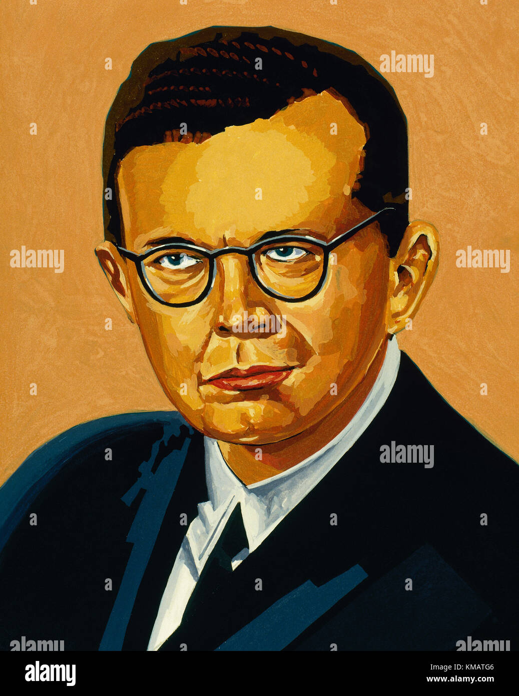 Shostakovich portrait hi-res stock photography and images - Alamy