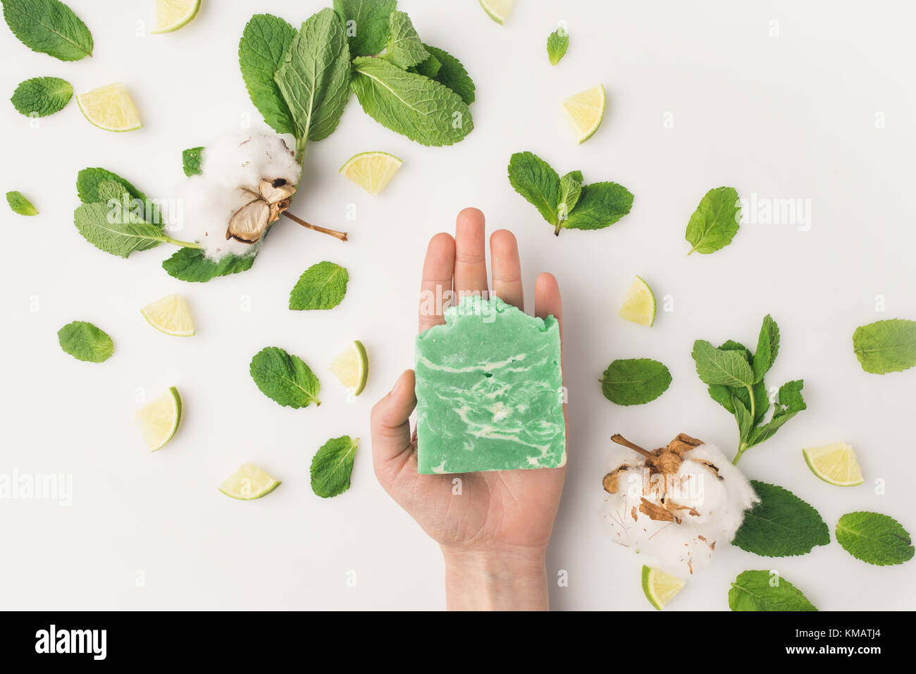 Close up woman holding bar soap hi-res stock photography and images - Alamy