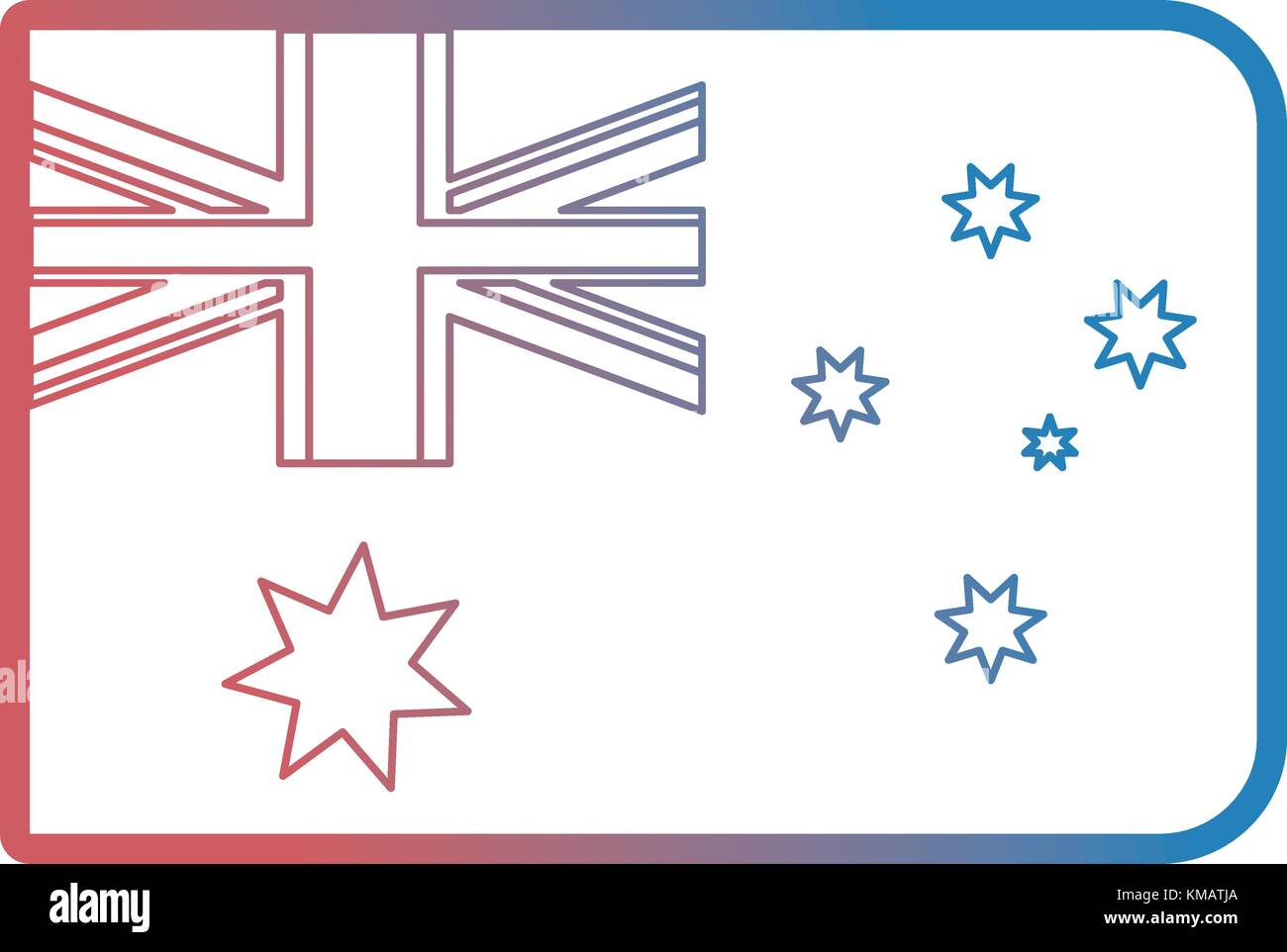 australia flag design Stock Vector Image & Art - Alamy