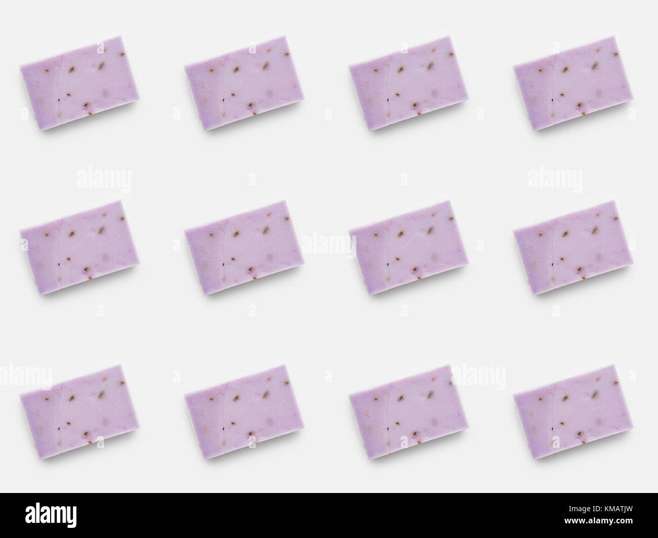 lavender handcrafted soap pattern Stock Photo - Alamy