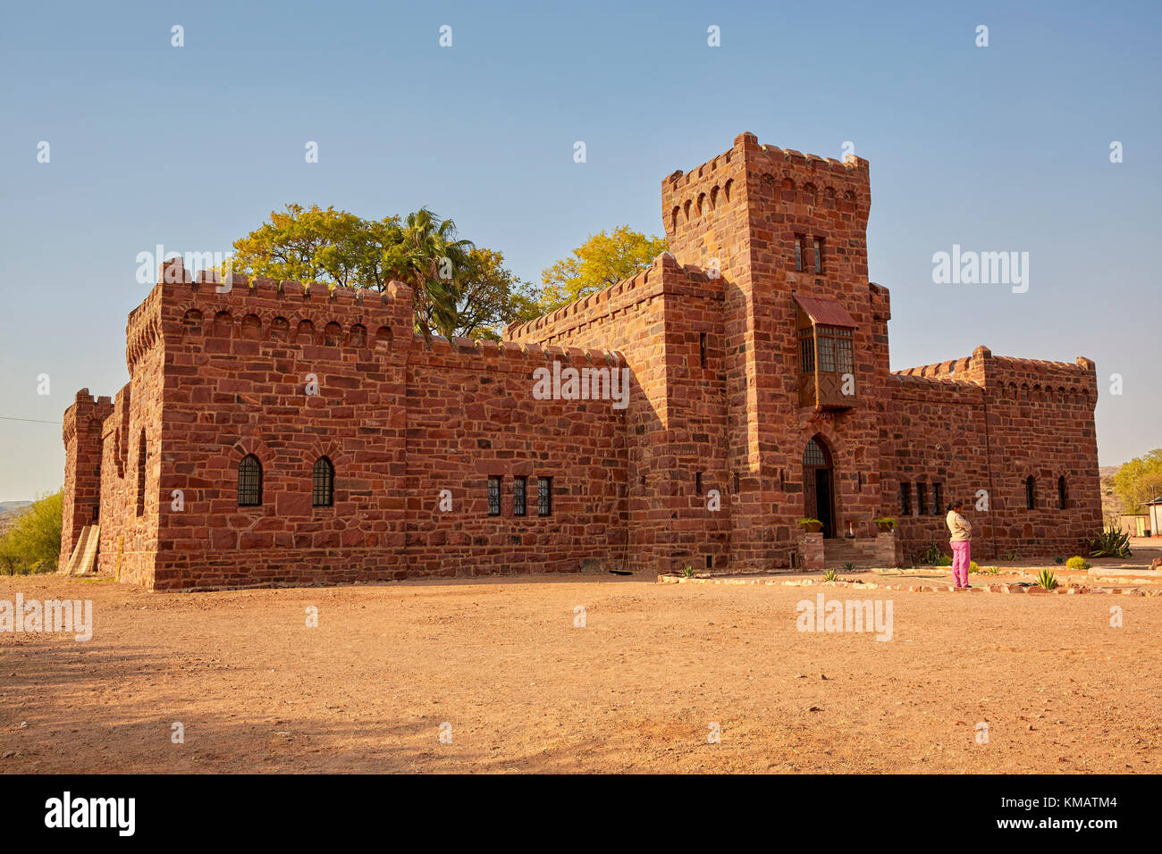 Duwisib Castle in the Southern Namib region, Namibia, Africa Stock ...
