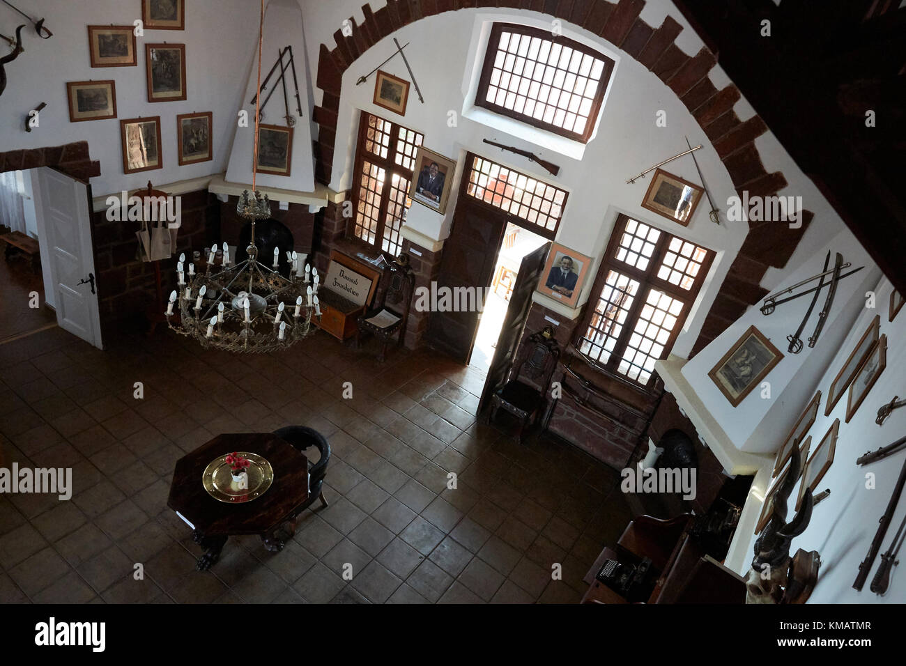Duwisib Castle in the Southern Namib region, Namibia, Africa Stock ...