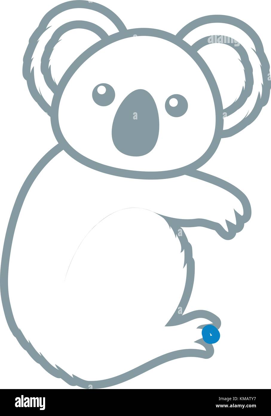 cute koala icon Stock Vector Image & Art - Alamy
