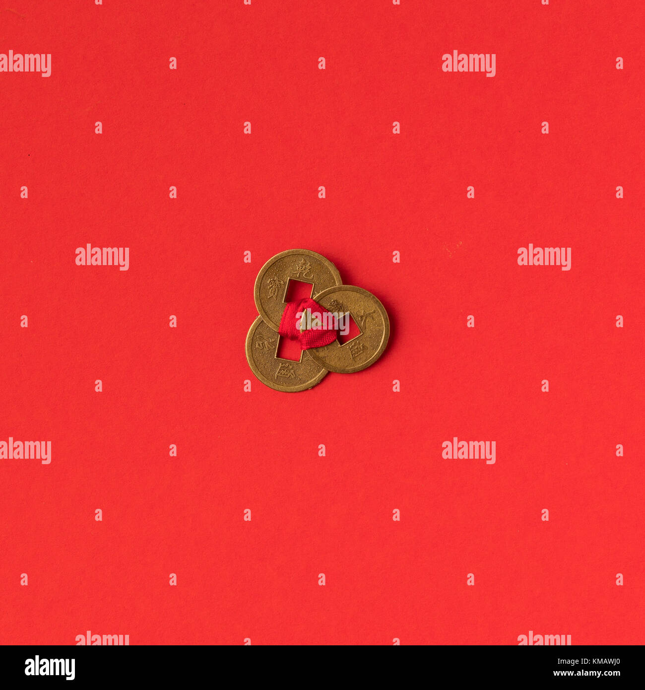 Traditional chinese lucky coins hi-res stock photography and images - Alamy