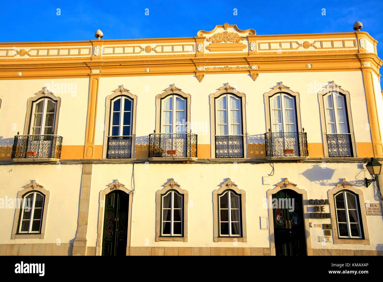 Traditional Architecture, Estoi, Faro, Eastern Algarve, Algarve ...