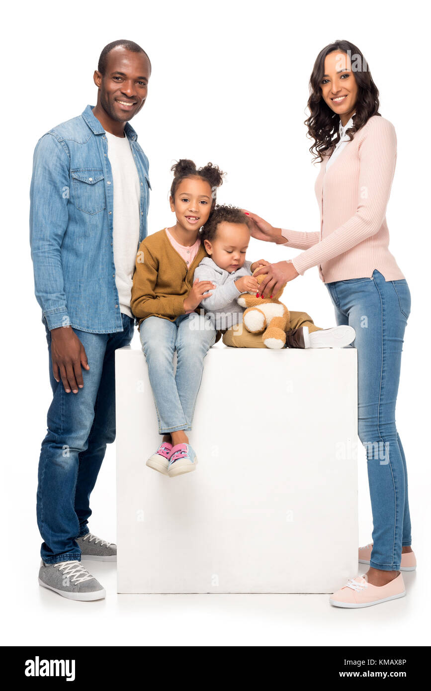 African american woman and children Cut Out Stock Images & Pictures - Alamy