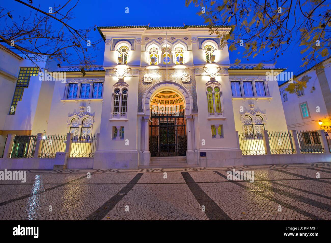 Bank Of Portugal Building, Faro, Eastern Algarve, Algarve, Portugal ...