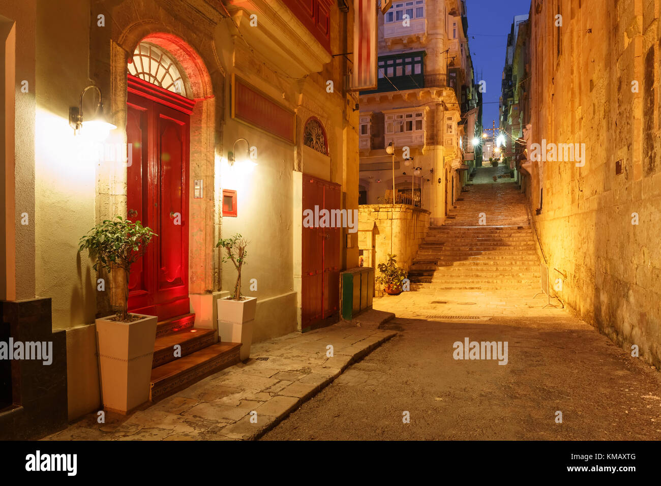 Downtown valletta hi-res stock photography and images - Alamy