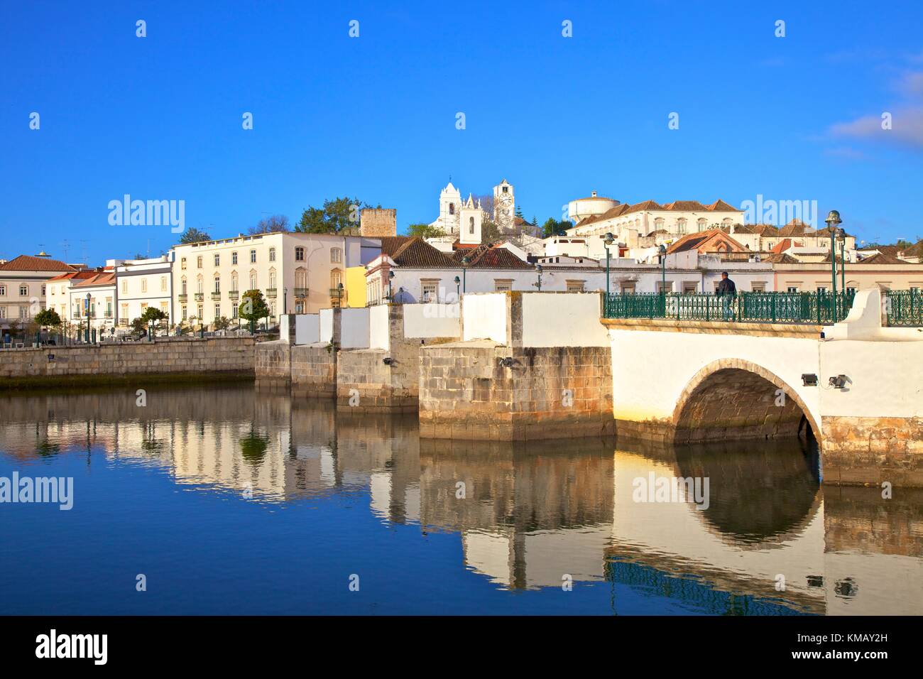 Tavira bridge medieval hi-res stock photography and images - Alamy