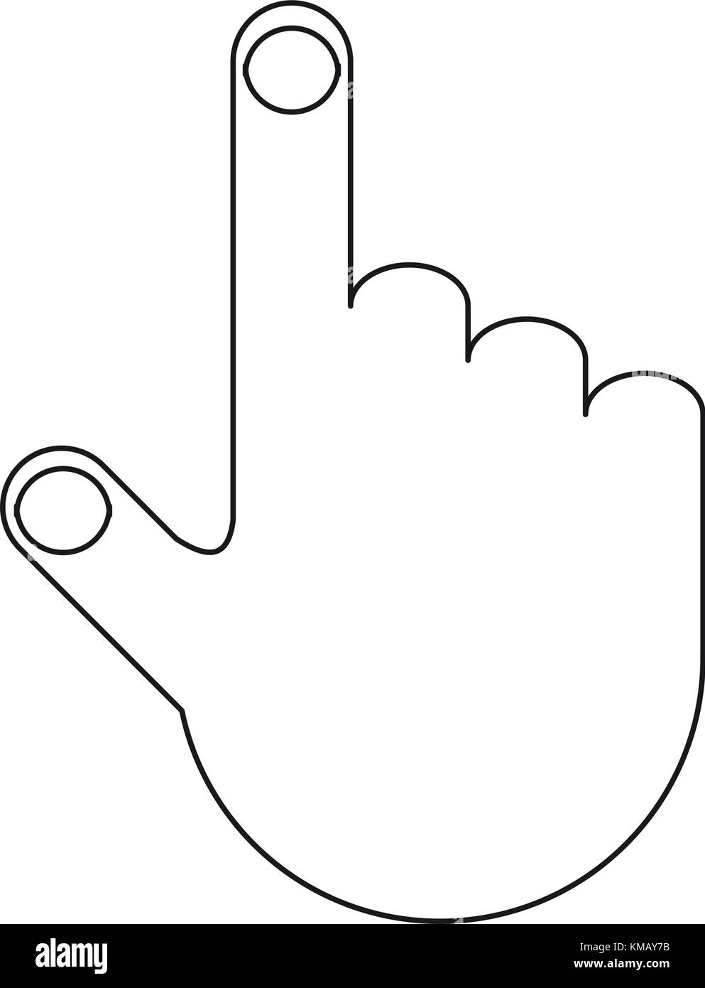 human hand design Stock Vector Image & Art - Alamy