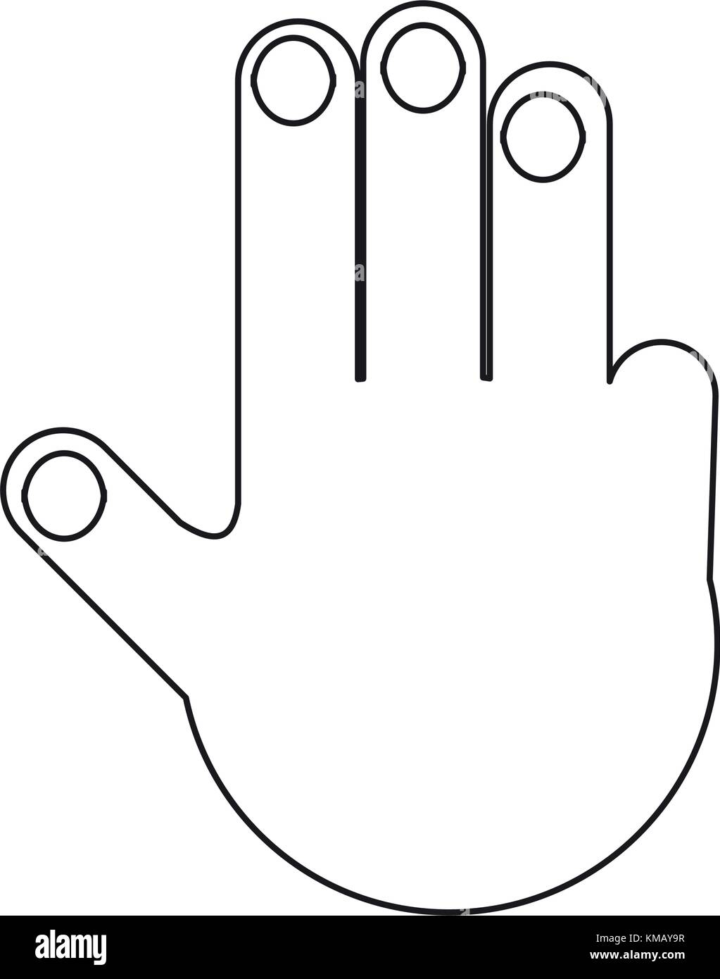 human hand design Stock Vector Image & Art - Alamy