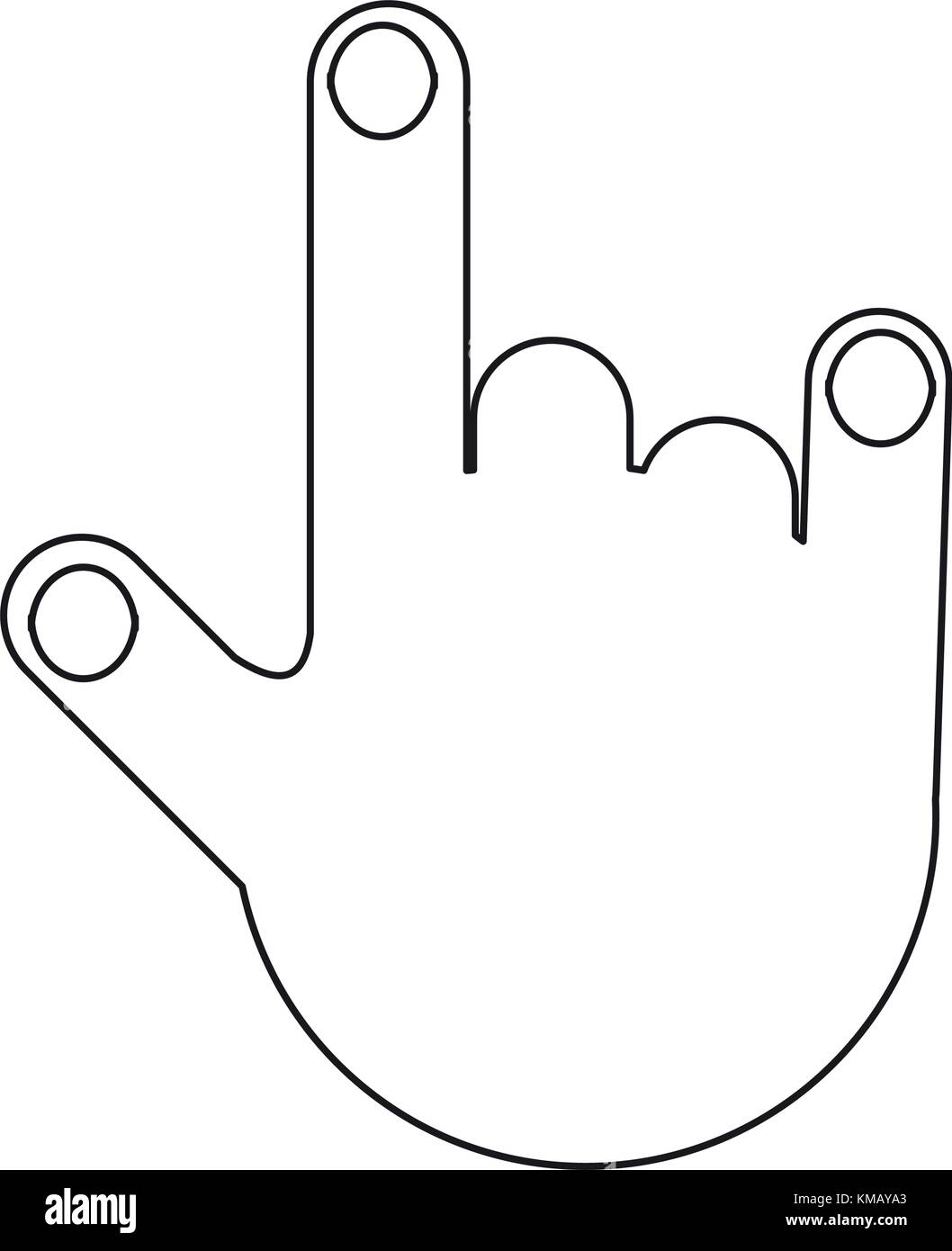 human hand design Stock Vector Image & Art - Alamy