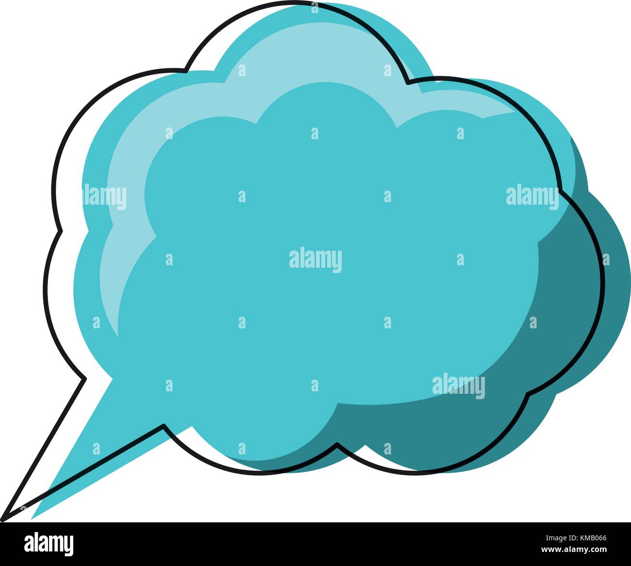 Thinking cloud Stock Vector Images - Alamy