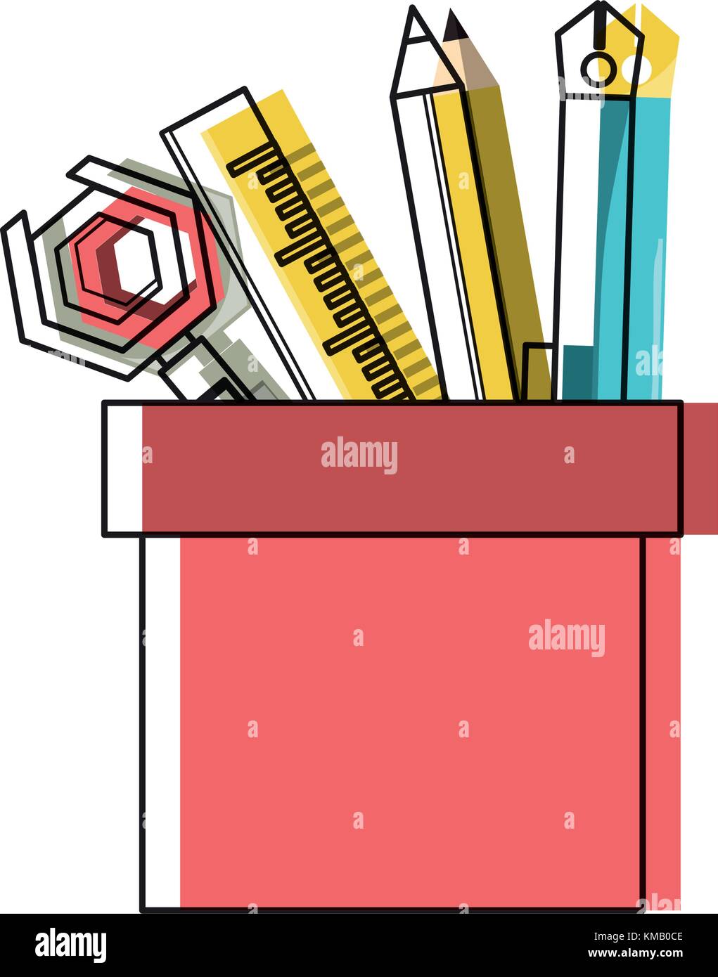 writing tools design Stock Vector Image & Art - Alamy