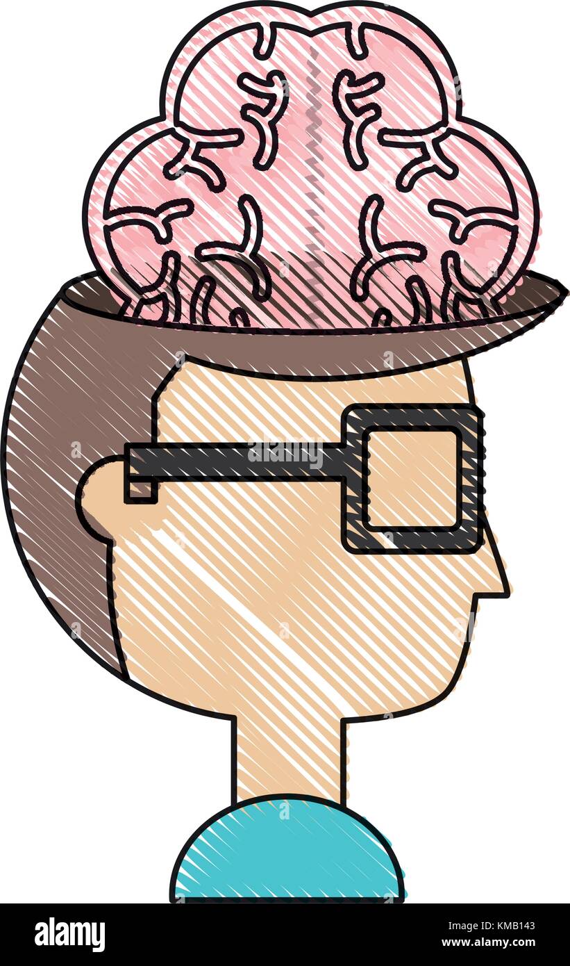 Brainy man Stock Vector Images - Alamy