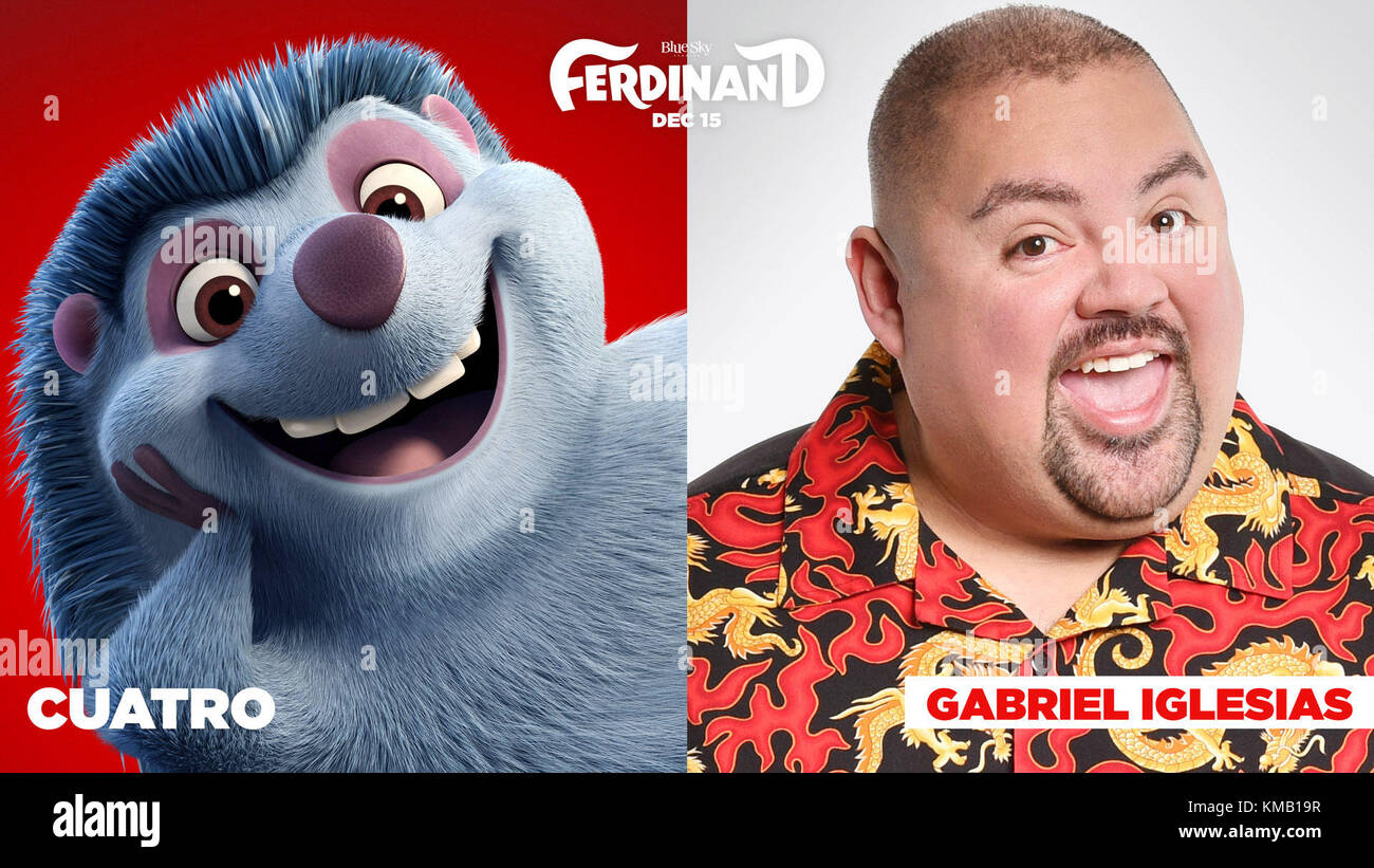 FERDINAND, Gabriel Iglesias, voice of Cuatro, 2017. TM and copyright ...