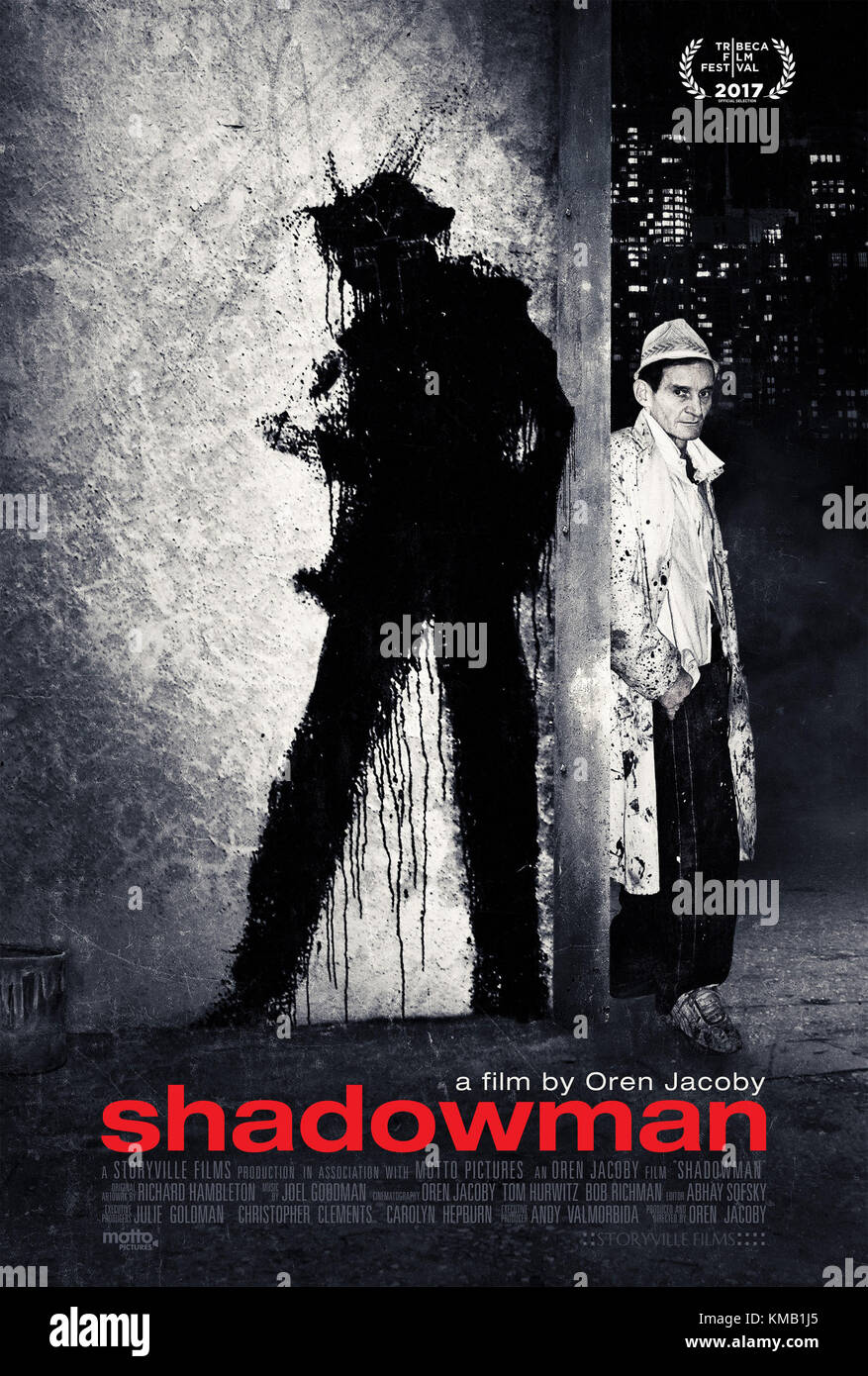SHADOWMAN, poster, Richard Hambleton, 2017. © Film Movement /Courtesy ...
