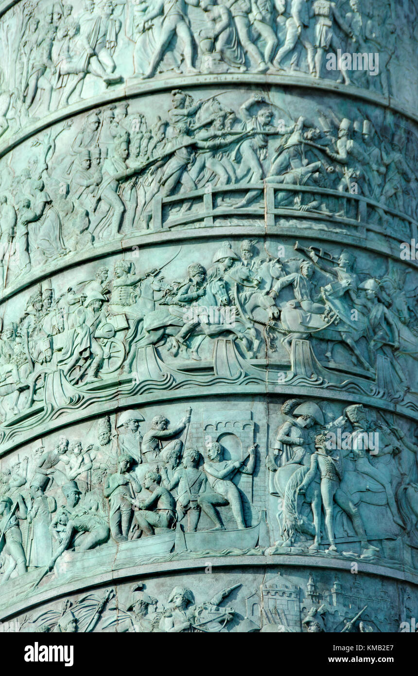 Paris column austerlitz napoleon High Resolution Stock Photography and ...