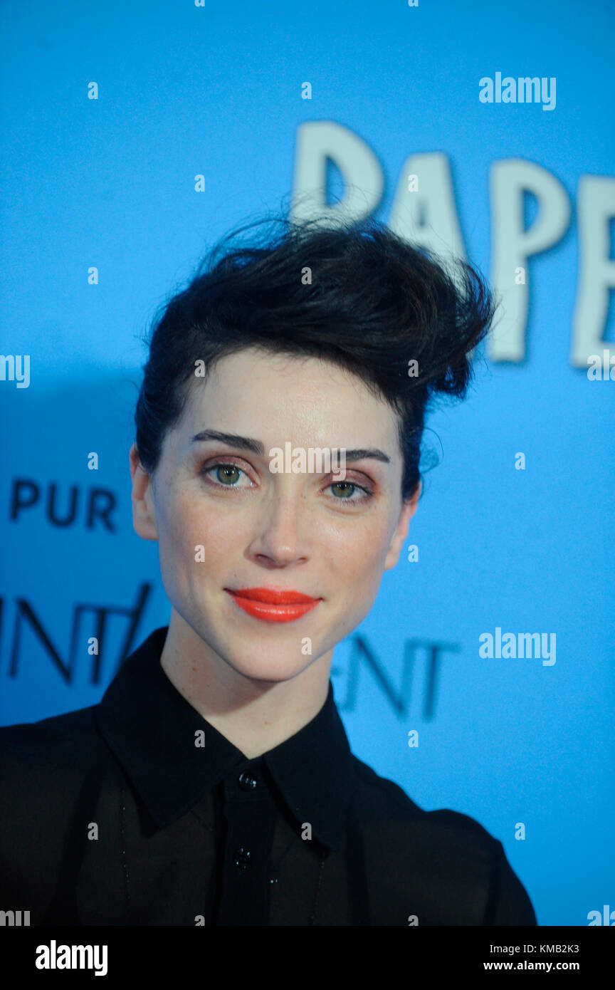 NEW YORK, NY - JULY 21: Annie Clark attends the 'Paper Towns' New York ...