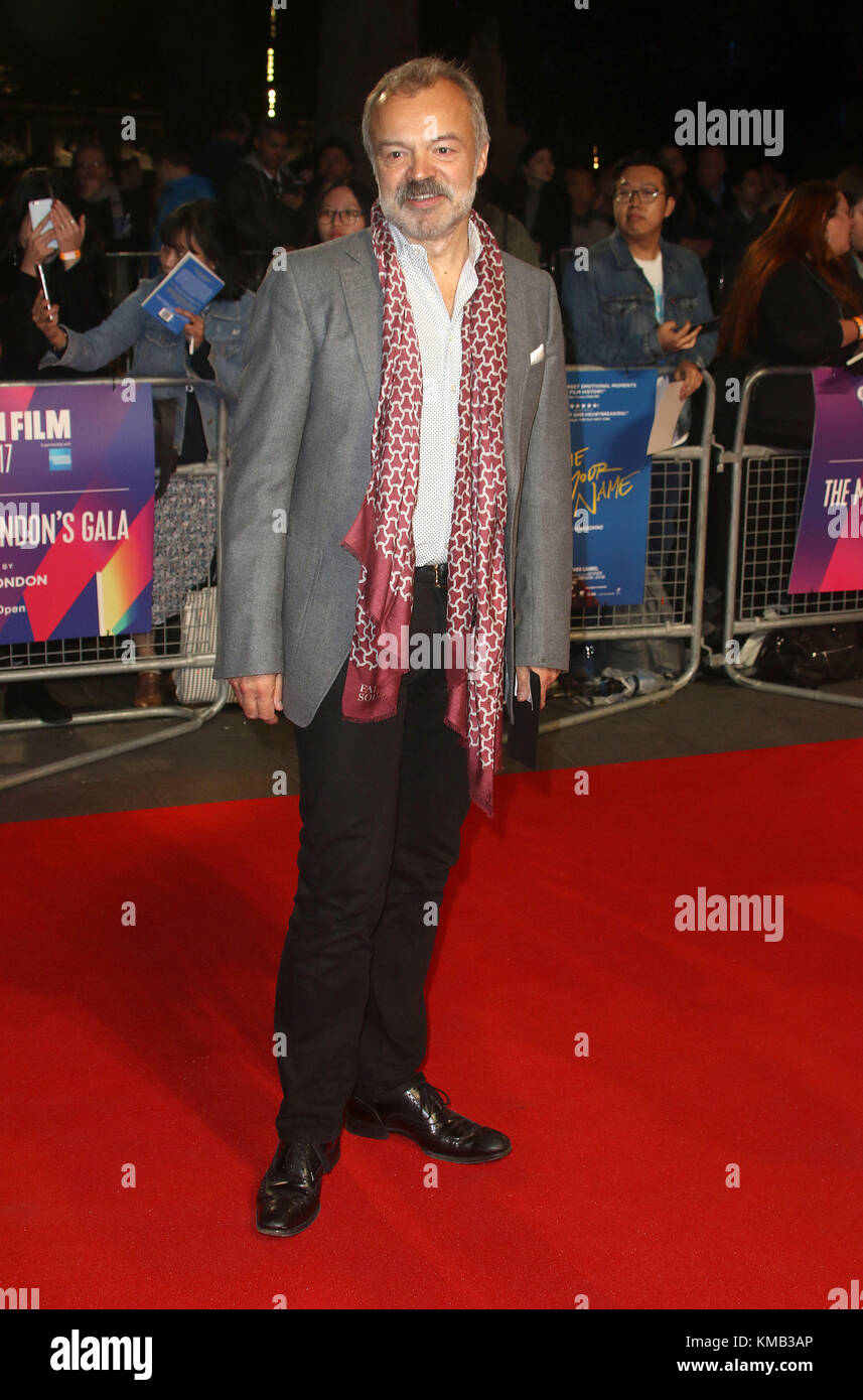 Oct 09, 2017 - Graham Norton attending "Call Me By Your Name" UK ...