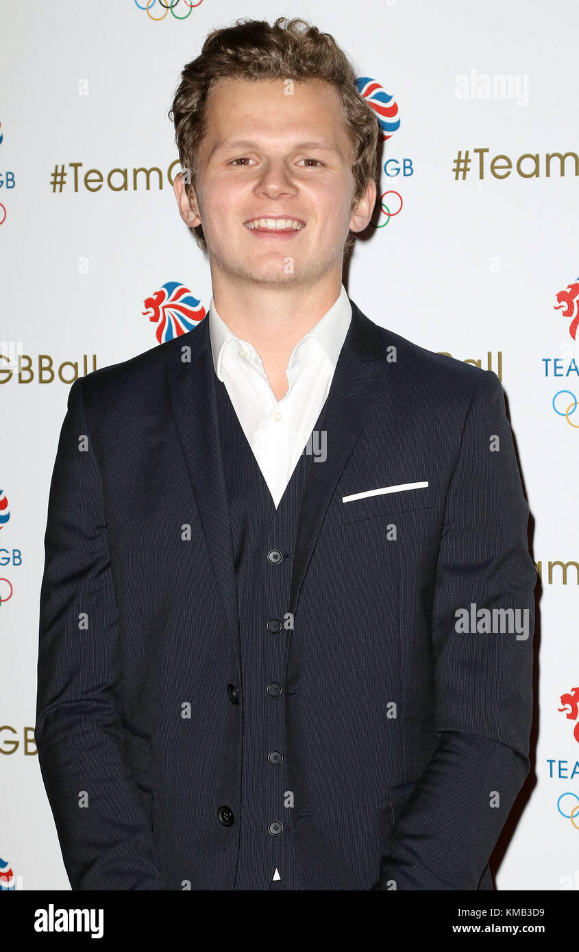 Nov 01, 2017 - Jamie Nicholls attending Team GB Ball 2017, Victoria and ...