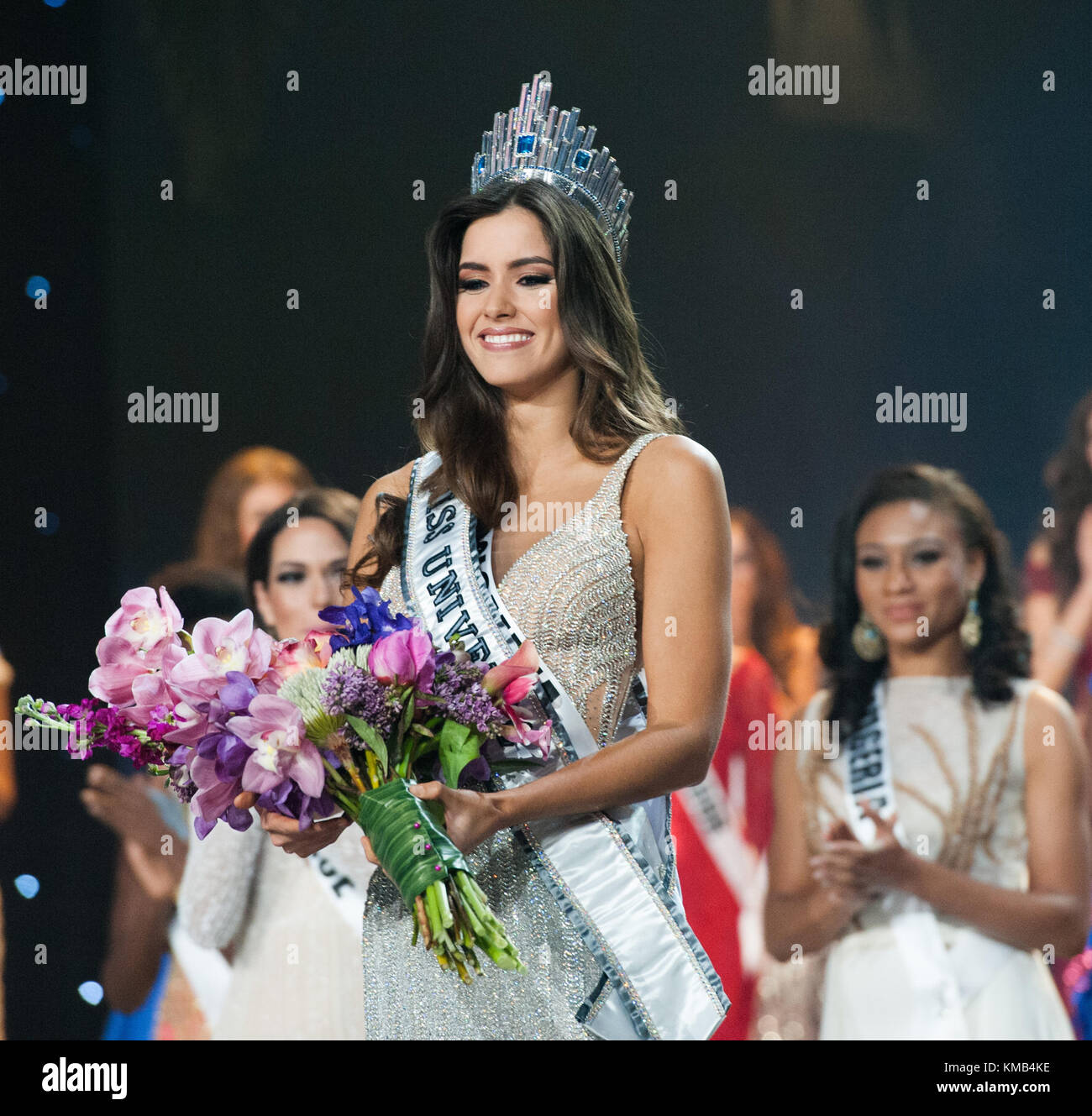 DORAL, FL - JANUARY 25: Paulina Vega, Miss Colombia 2014 is crowned the ...