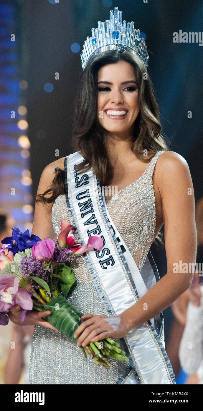 DORAL, FL - JANUARY 25: Paulina Vega, Miss Colombia 2014 is crowned the ...