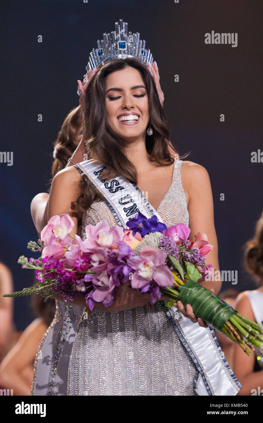 DORAL, FL - JANUARY 25: Paulina Vega, Miss Colombia 2014 is crowned the ...