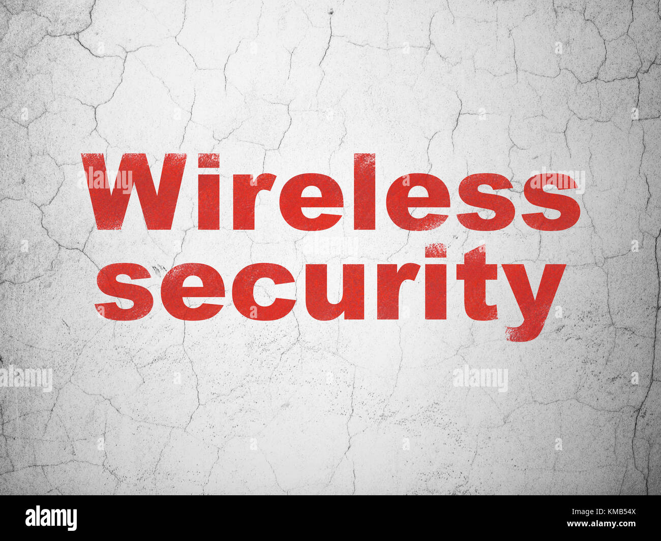Privacy concept: Wireless Security on wall background Stock Photo - Alamy
