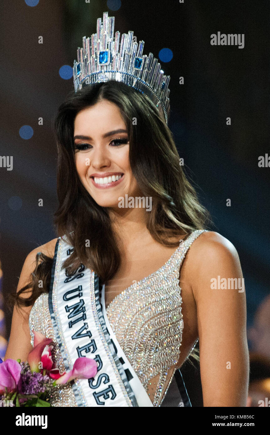 DORAL, FL - JANUARY 25: Paulina Vega, Miss Colombia 2014 is crowned the ...