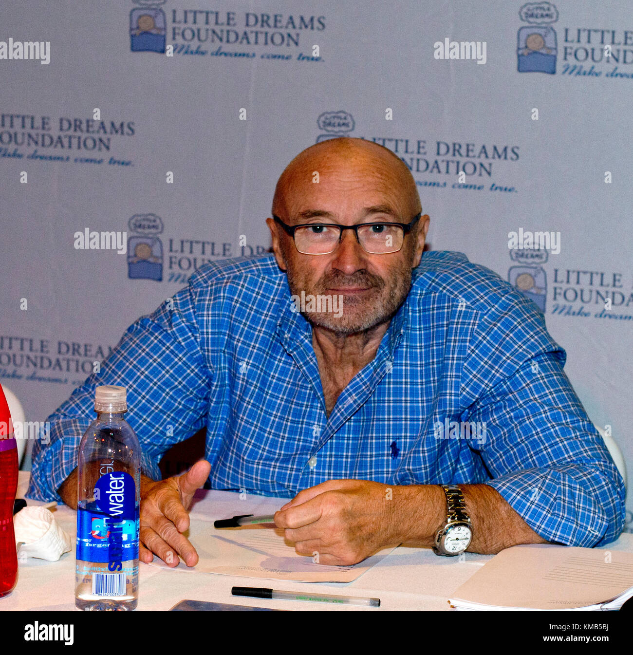 DEERFIELD BEACH FL - JUNE 20: (L-R) David Frangioni, Phil Collins ...