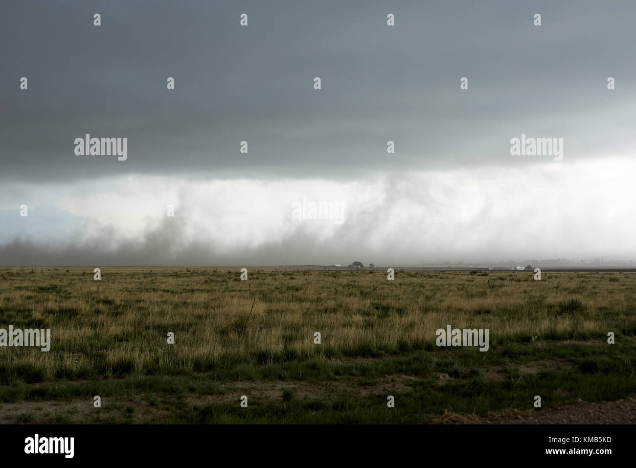 Kansas Prairie Landscape Clouds