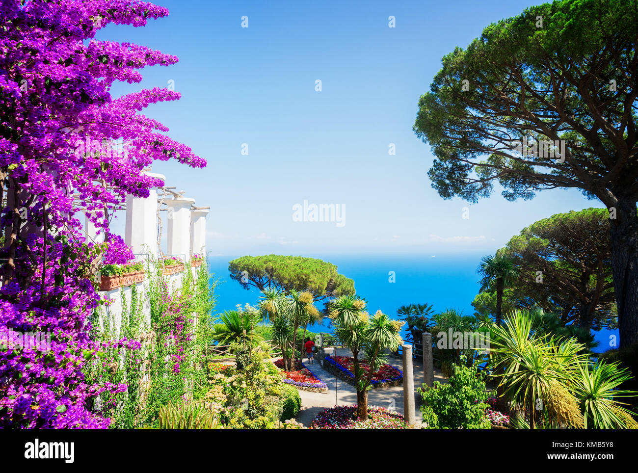 Ravello village, Amalfi coast of Italy Stock Photo - Alamy