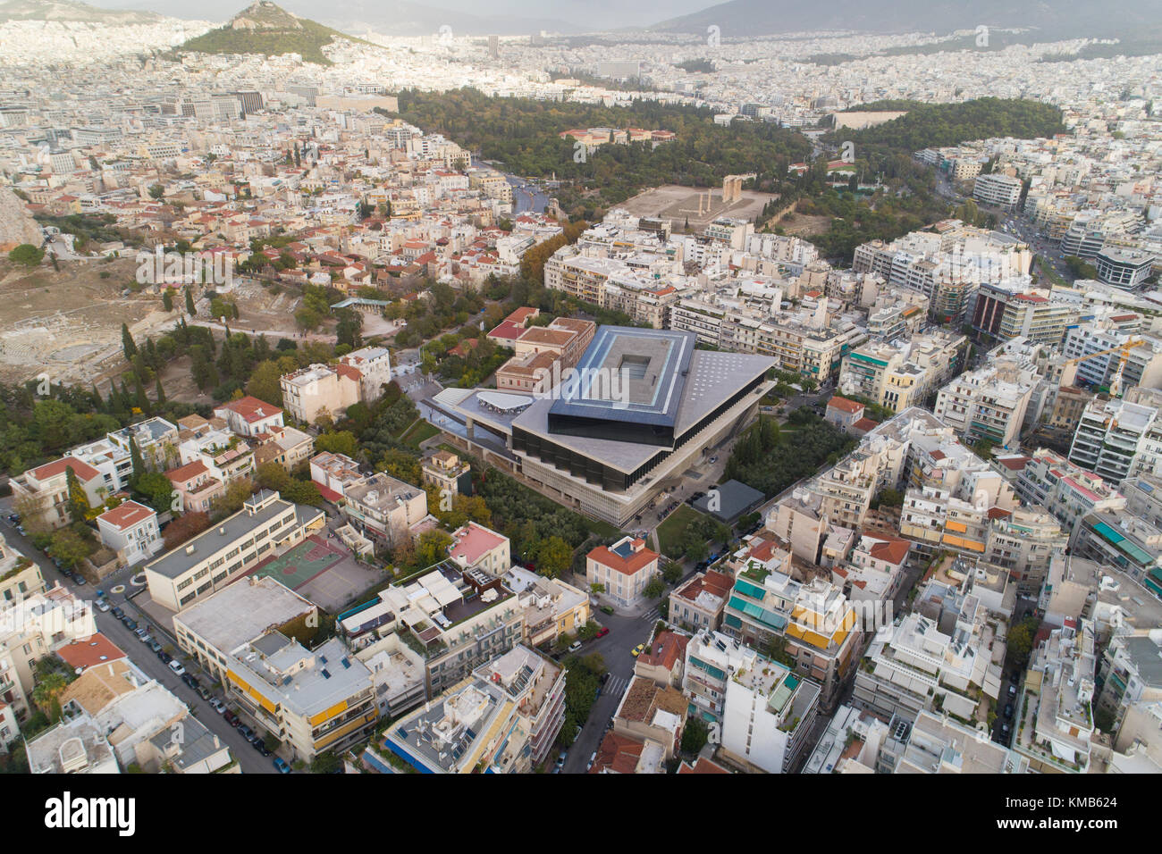 Aerial acropolis dionysus hi-res stock photography and images - Alamy