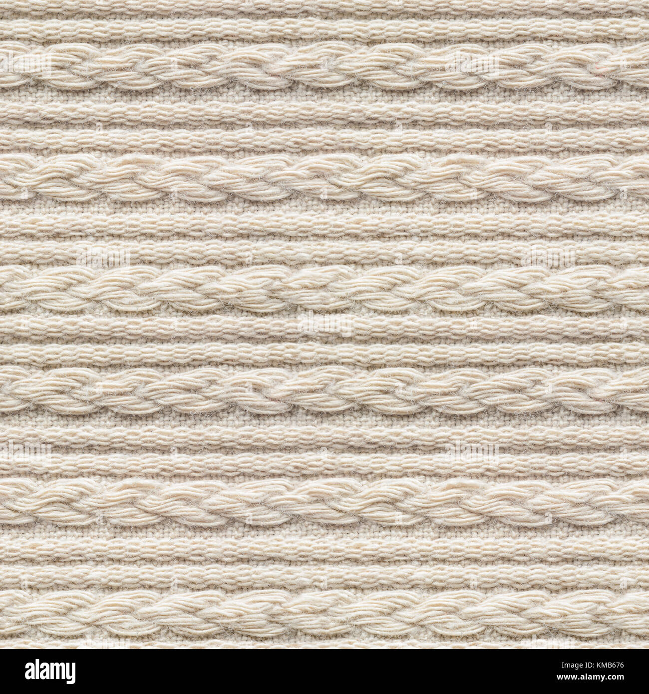 Seamless Beige Knitwear Fabric Texture with Pigtails. Repeating Machine ...
