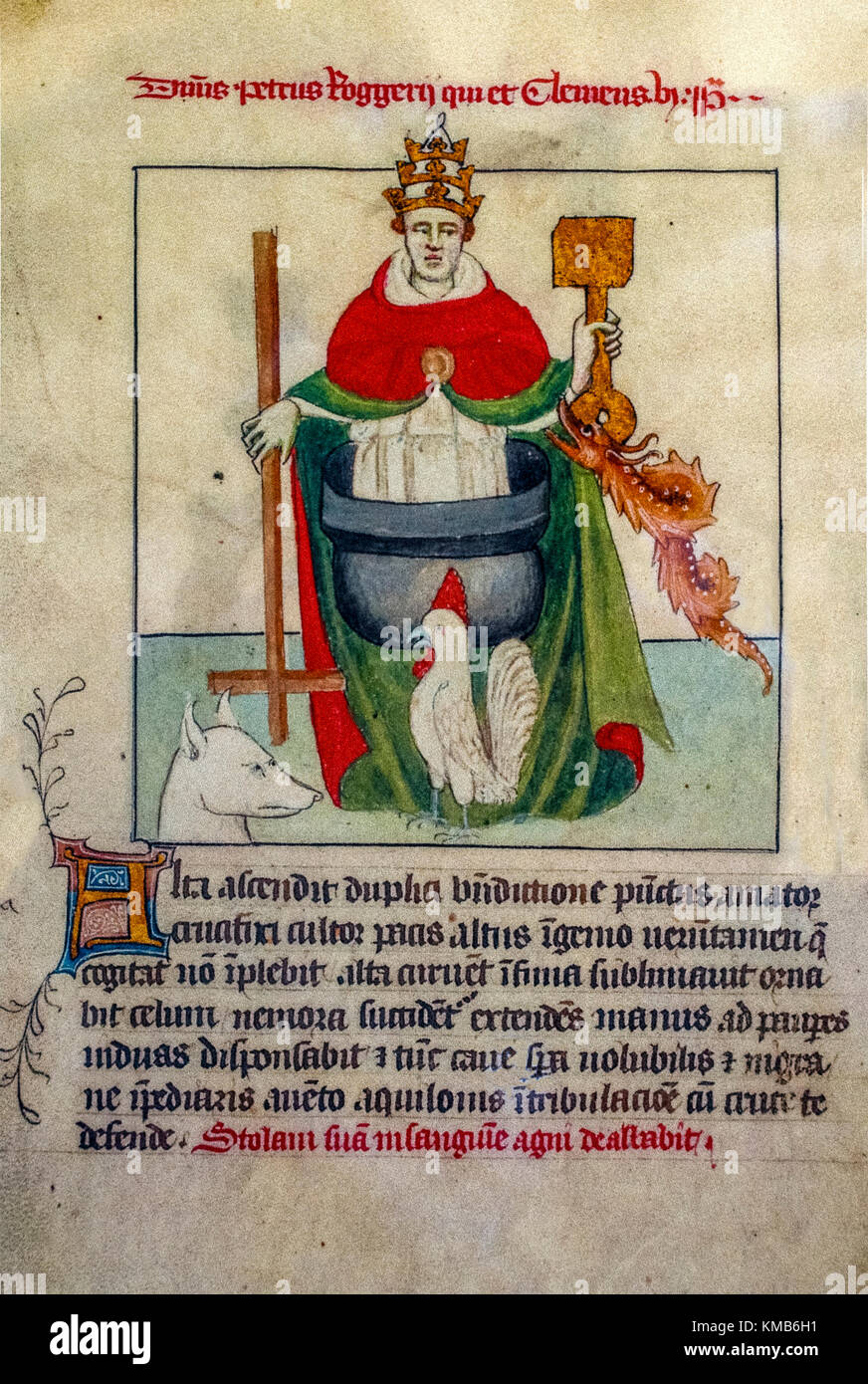 Italy Emilia Romagna Bologna Archiginnasio Library - Pope Clement VI is ...