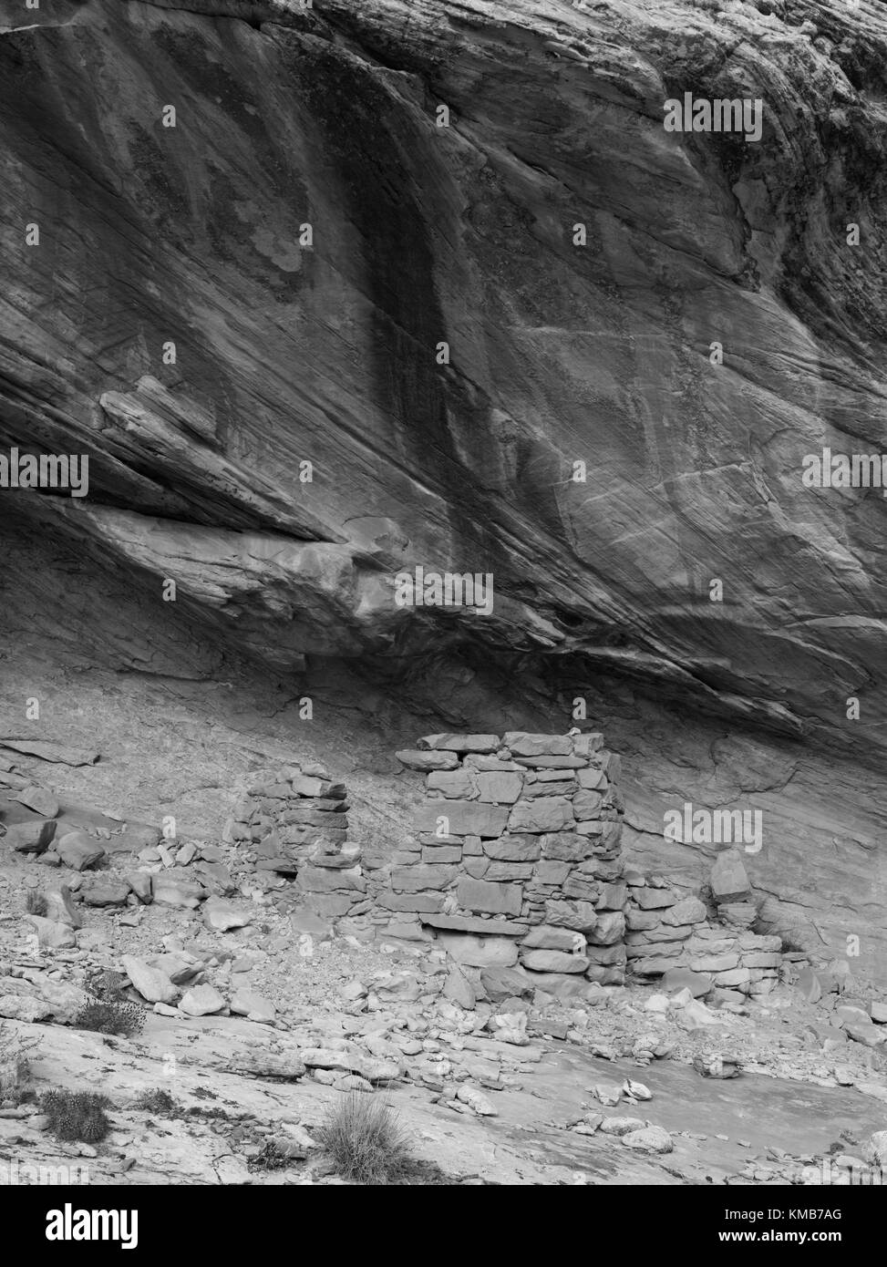 Photograph from the Eagles Nest Ruin, on Comb Ridge, San Juan County ...