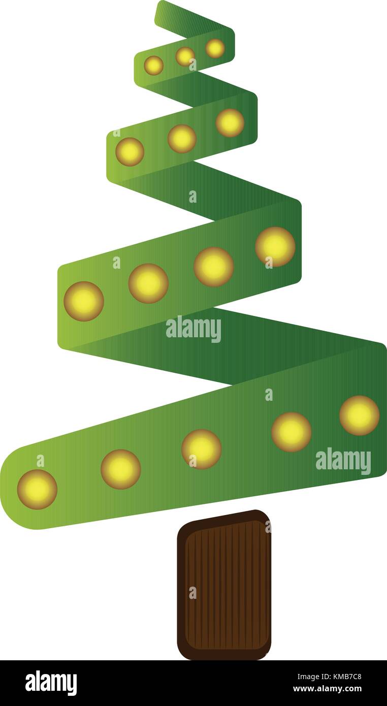Isolated christmas tree Stock Vector Image & Art - Alamy