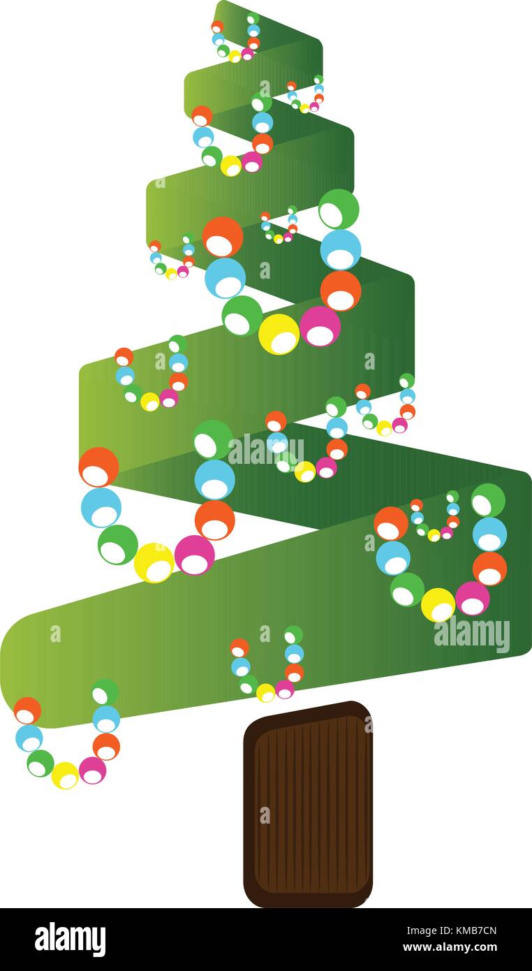 Isolated christmas tree Stock Vector Image & Art - Alamy