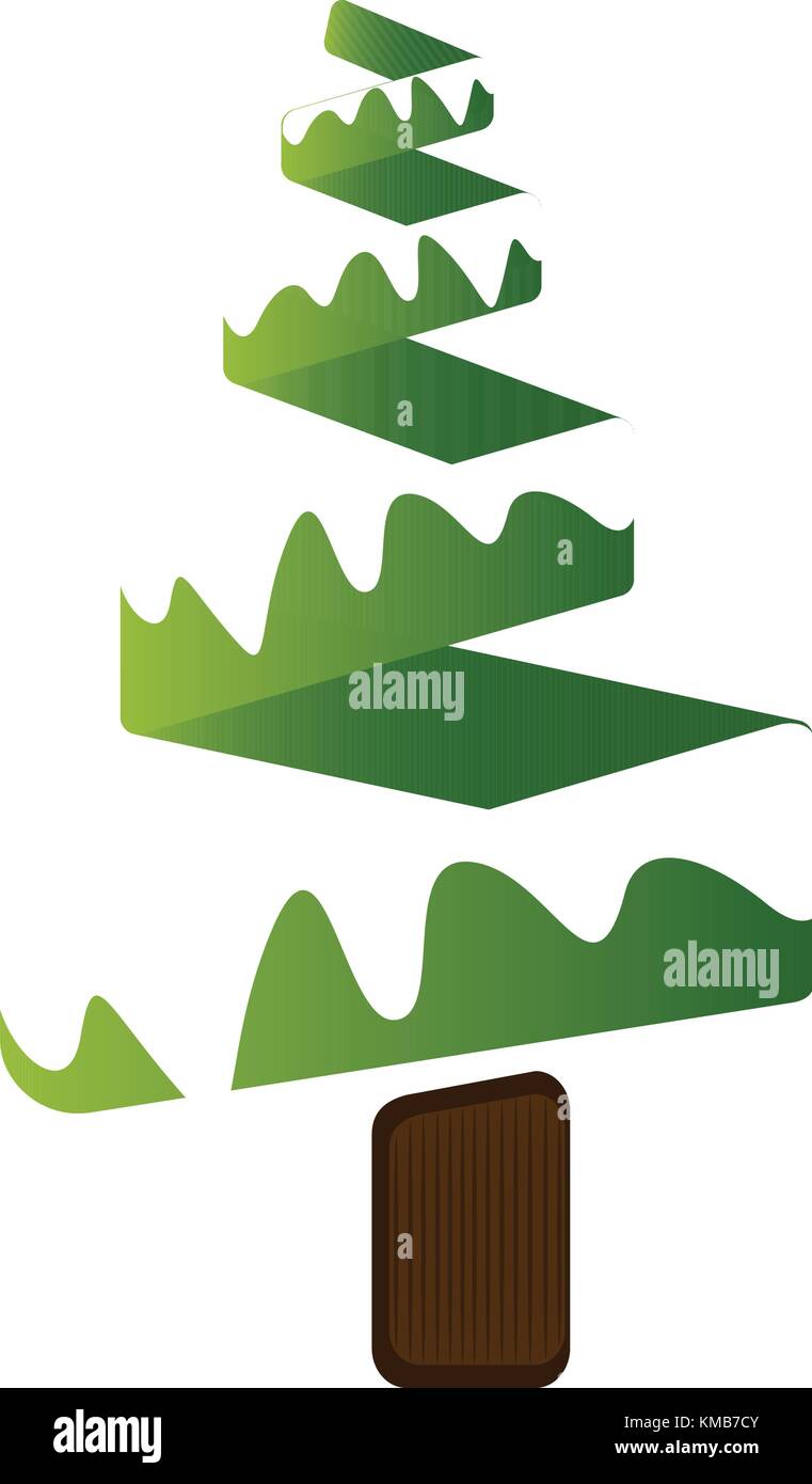 Isolated christmas tree Stock Vector Image & Art - Alamy